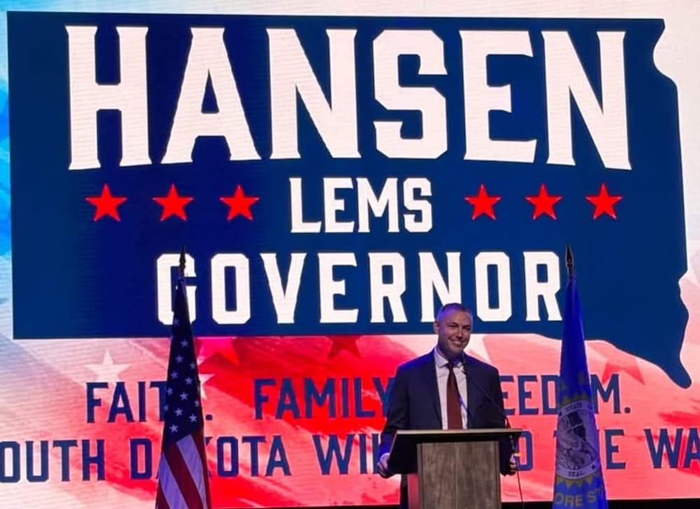 South Dakota governor poll: Johnson, Rhoden set pace