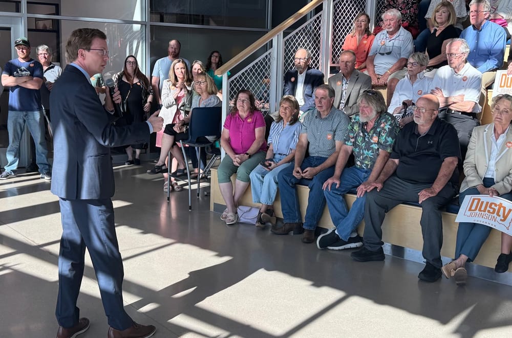 Dusty Johnson, now a SD gov candidate, shares his priorities