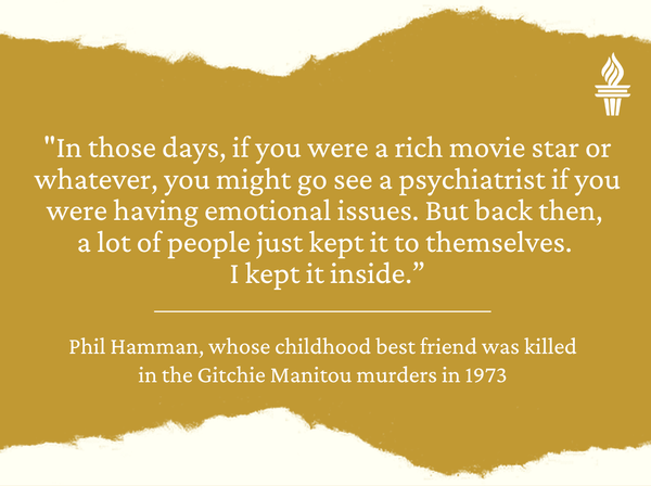 Gitchie Manitou murders: Responding to trauma 50 years later